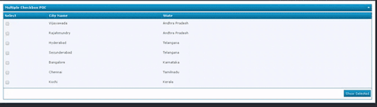 How To Show Checkboxes In A Readonly Listview And Select The Row On