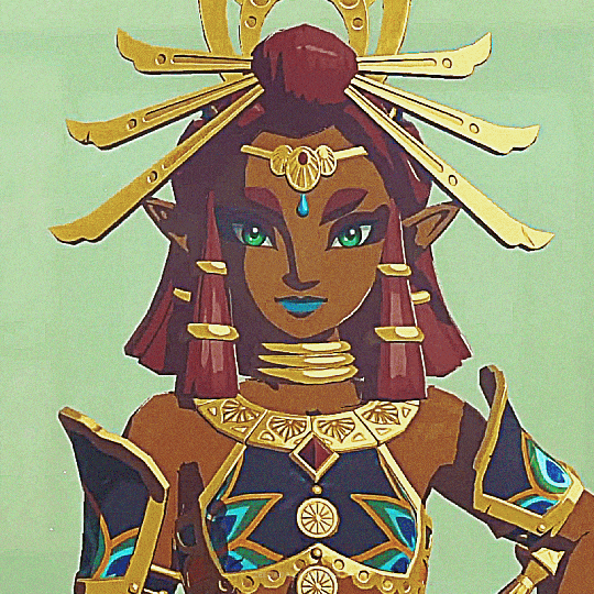 Zeldadaily Gerudo Chief Riju Legend Of Zelda Tears Of The