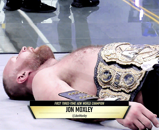 allelitewrestlings: Jon Moxley becomes the first ever three-time AEW... allelitewrestlings: Jon Moxley becomes the first ever three-time AEW...