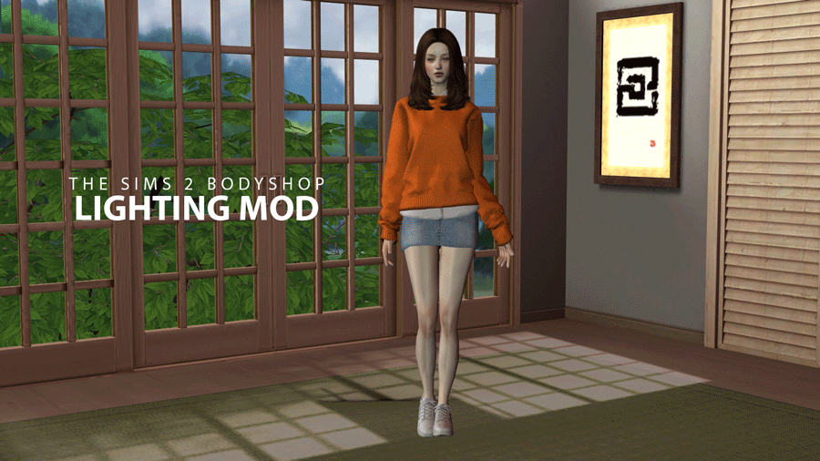 The Sims 2 Bodyshop Lighting Mod — redsimmer The Sims 2 Bodyshop Lighting Mod — redsimmer
