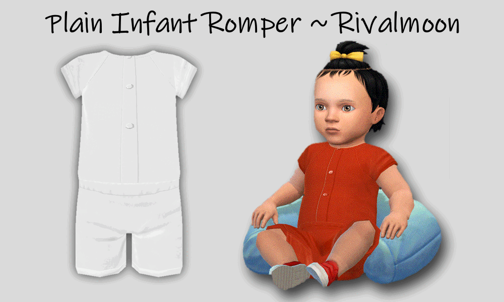 Rivalmoon — 23 Plain Rompers for Infants Some plain swatches...