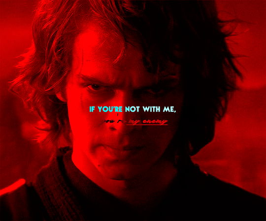 Anakin Skywalker turning to the Dark Side : avengers...assemble!
